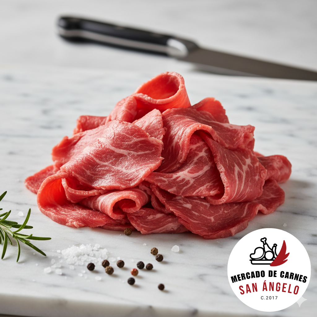Rebanado de res - Mercado de Carnes San Ángelo